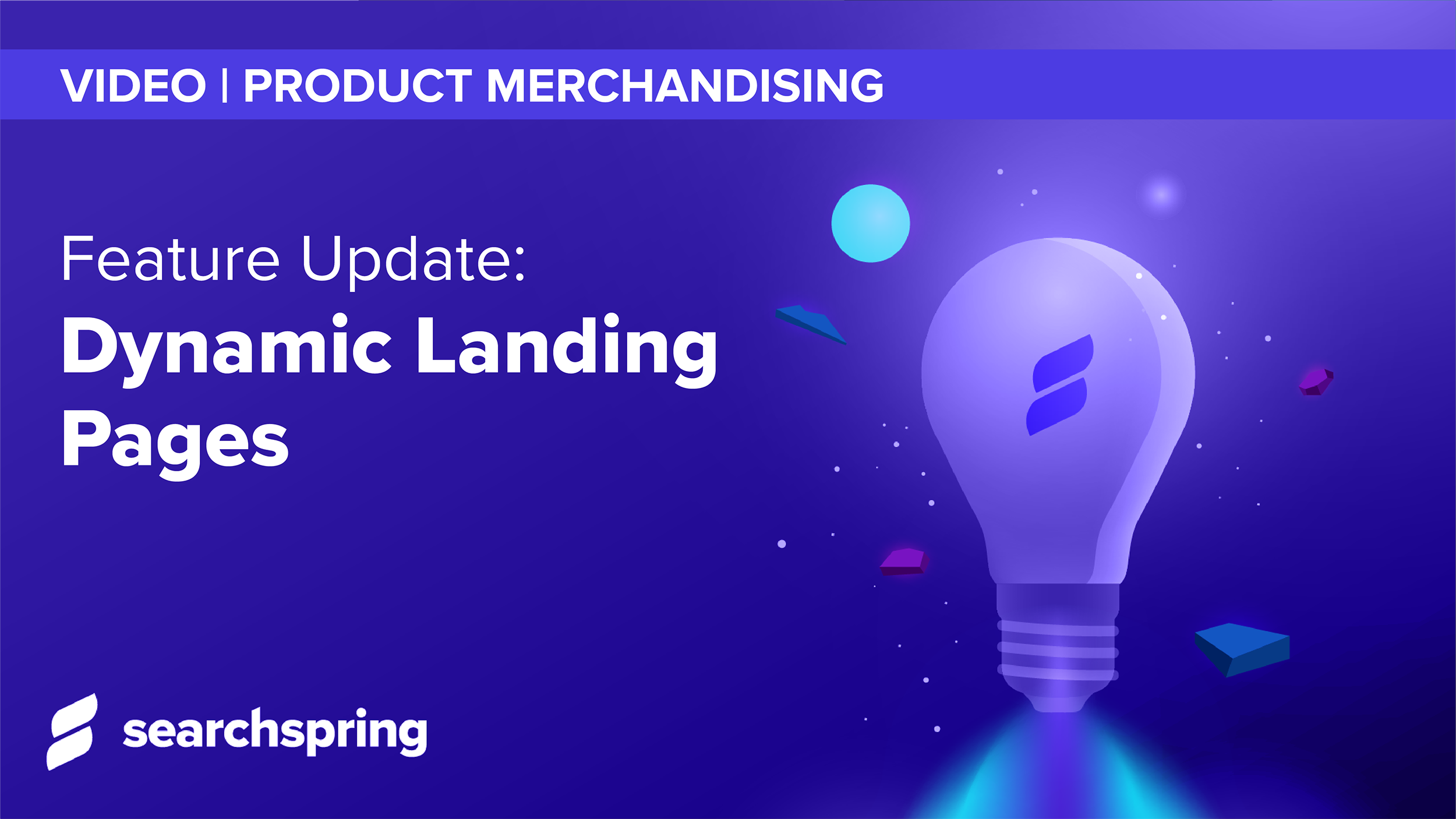 Feature Update - Dynamic Landing Pages - Searchspring Feature Update - Dynamic Landing Pages - Searchspring